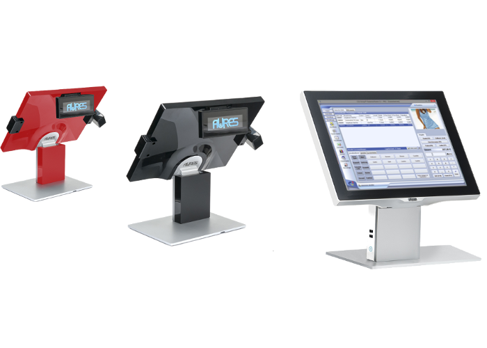 Touchscreen mit kontaktlos Lesegerät | SDS Kassensysteme